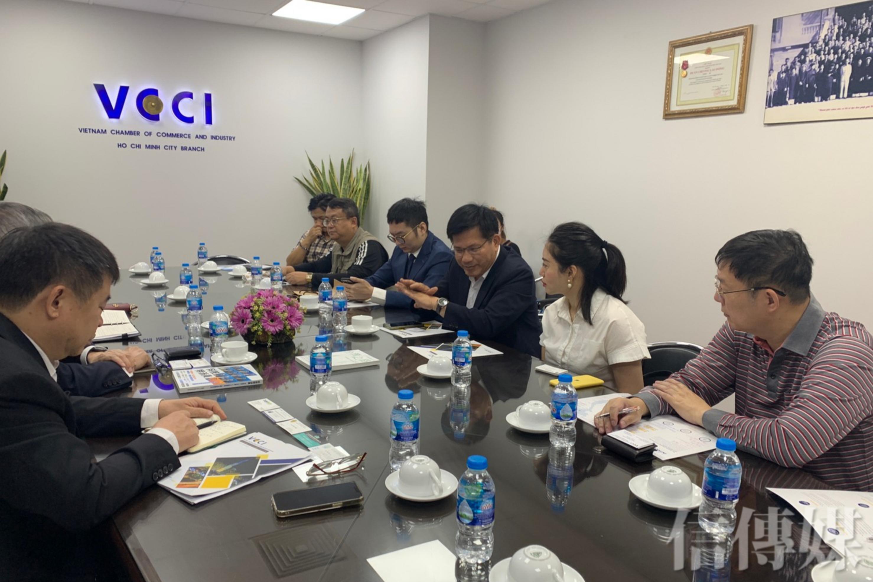 數位新南向3》深化台越雙邊產業合作 林佳龍拜會越南商工總會、胡志明青年企業家協會 | 信傳媒