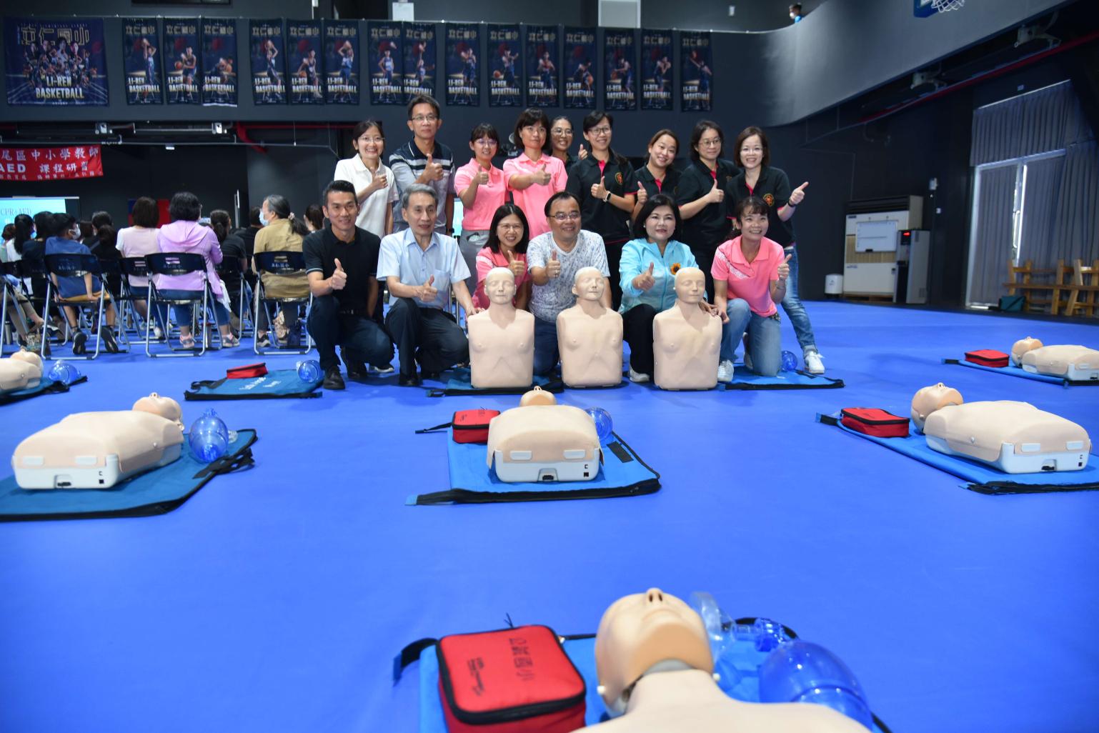 提升校園緊急救護技能 雲縣推動中小學教師CPR+AED訓練 | 信傳媒